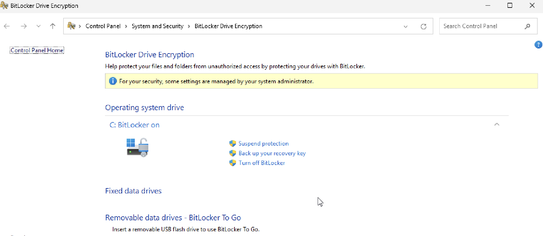 Configuring Bitlocker With Intune
